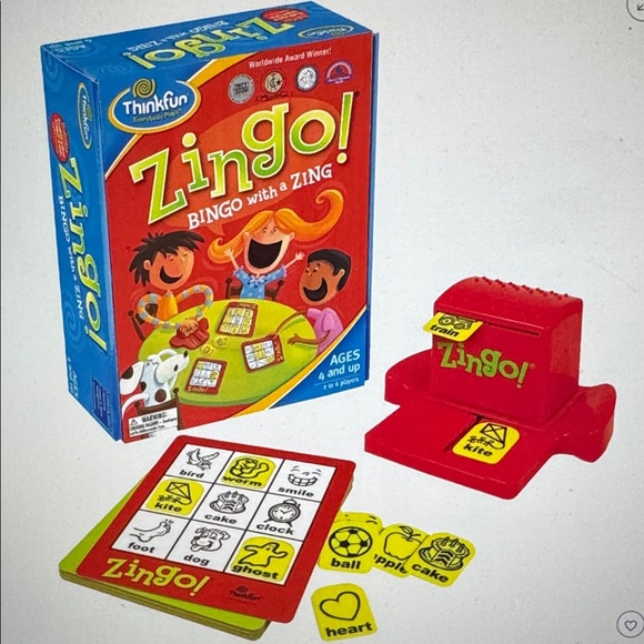 Thinkfun | Toys | Thinkfun Zingo Interactive Bingo Game | Poshmark